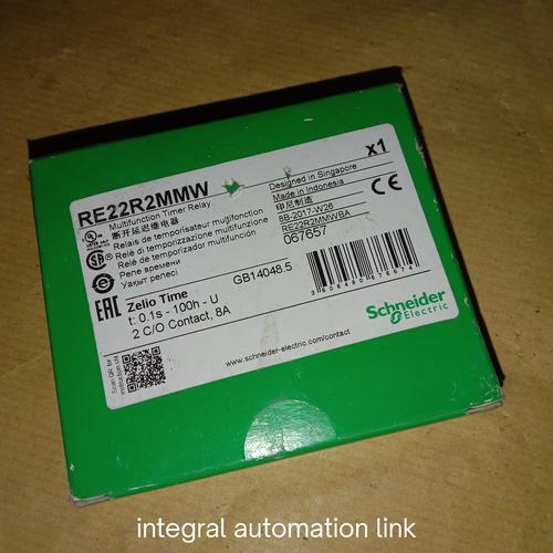 Jual SCHNEIDER ZELIO RE22R2MMW MULTI FUNCTION Timer Relays - Kota Batam ...