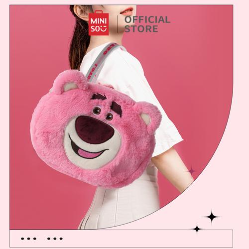 Jual MINISO Lotso Tas Bahu Tas Pundak Tas Selempang Lotso Mode Lucu ...