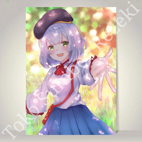 Jual Poster Figure Genshin Impact Noelle Kanvas Paper Lukisan Boneka ...