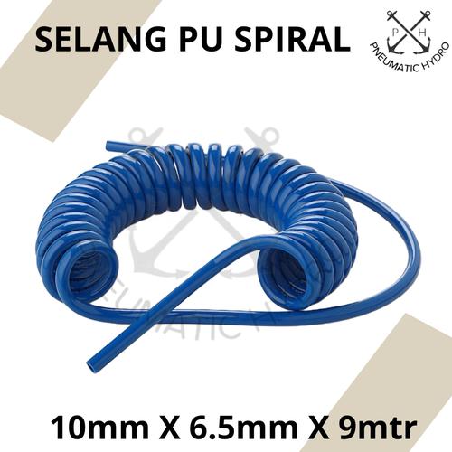 Jual PU COIL TUBE 10mm X 6.5mm X 9meter / SELANG POLYURETHANE SPIRAL ...