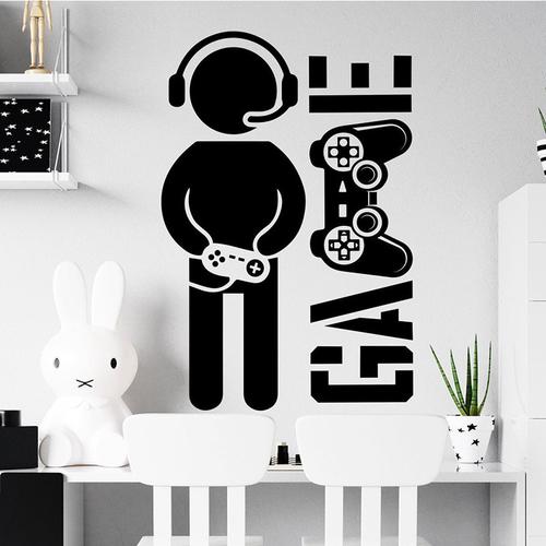 Jual Stiker Dinding Video Game Gaming Gamer Wall Cutting Sticker Vinyl ...