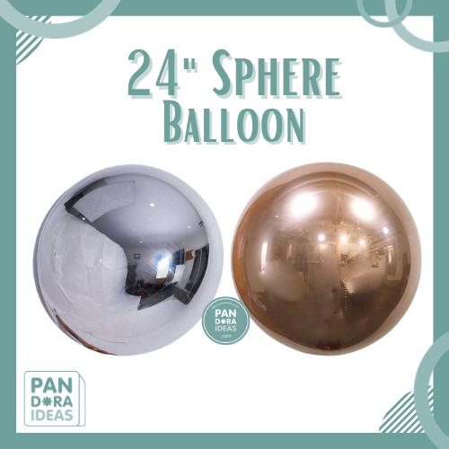 Jual 24" Sphere Rose Gold Foil / Balon Foil Sphere Rose Gold Foil ...