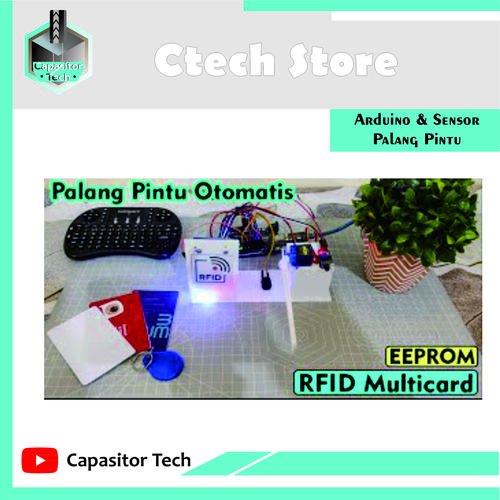 Jual Satu Set Arduino dan Sensor Untuk Palang Pintu Otomatis - Tanpa ...