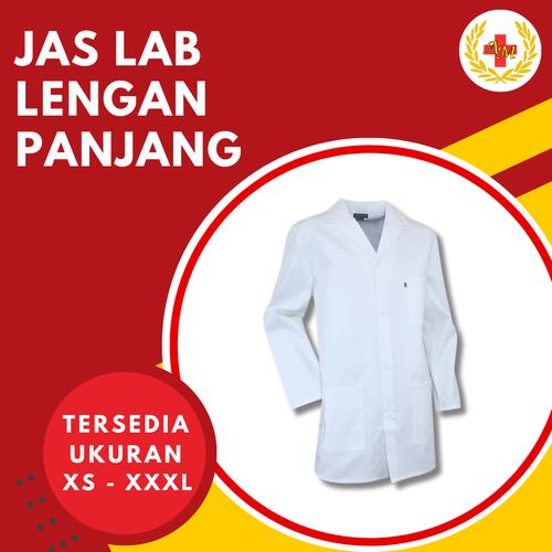 Jual Jas Laboratorium Jas Lab Lengan Panjang - XL - Kota Semarang ...