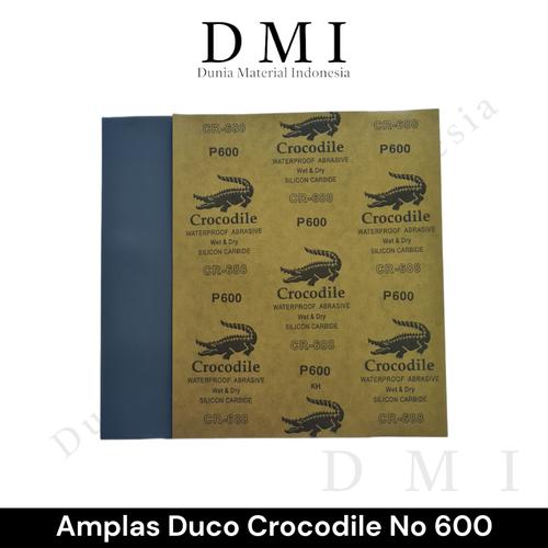 Jual Amplas Duco CROCODILE No 600 | Amplas Lembaran Kertas Grit 600 ...