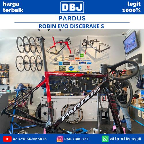Jual FRAMESET SEPEDA ROADBIKE PARDUS ROBIN EVO S DISCBRAKE EX DISPLAY ...