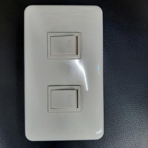 Jual Grid Switch 2 Gang / Grid Switch 2 Gang 2 Mata Panasonic + Inbodus ...