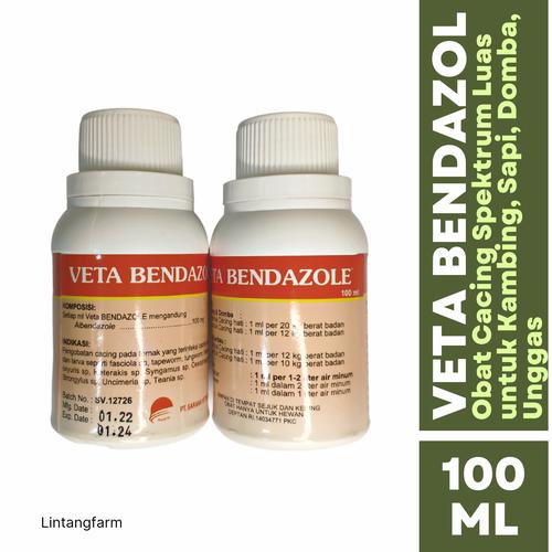 Jual Veta Bendazole 100 ml - Obat Cacing Kambing - Obat Cacing Ternak ...