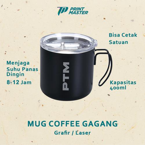 Jual Mug Stainless Custom Grafir Laser Souvenir/Promosi - Hitam, Polos ...