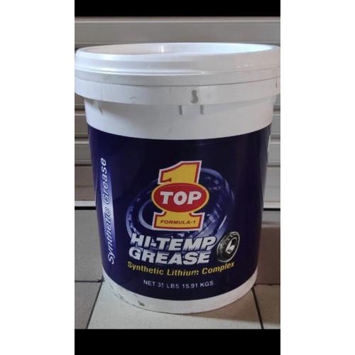 Jual Minyak gemuk top 1 hi temp grease pail net 35 LBS 15.91kg ...