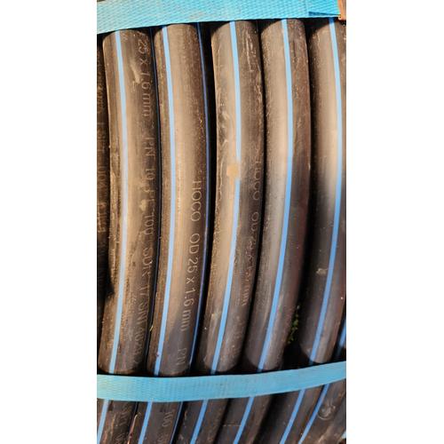 Jual Subduct HDPE 3/4inch - 25mm - hitam garis biru - 200meter per roll ...