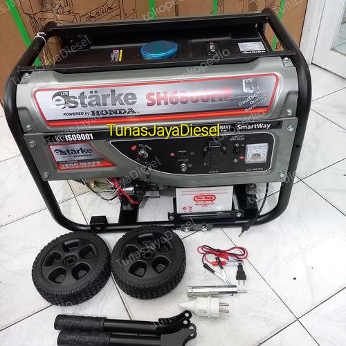 Jual Generator Genset HONDA Starke H6800HE 2in1 Starter & Manual - Kab ...