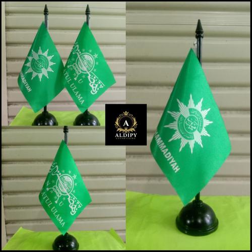 Jual Bendera meja Muhammadiyah, Nahdatul ulama dan Tiang bendera meja ...