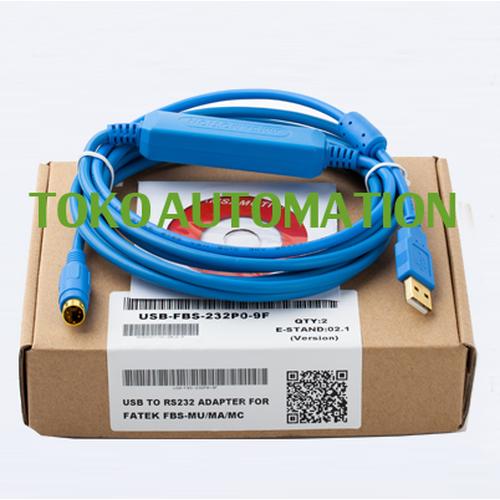 Jual PLC USB Programming Cable Fatek FBS-232-P0 Replace FBS-U2C-MD-180 ...