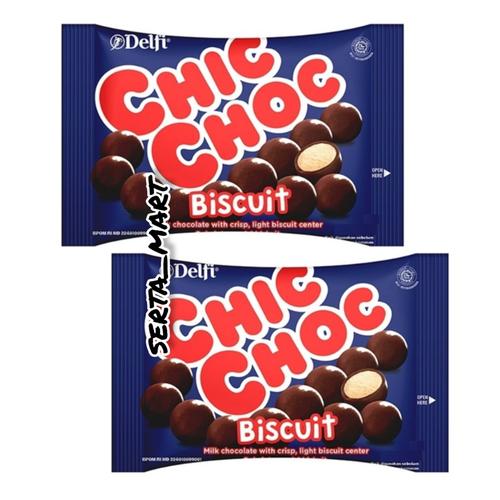 Jual Delfi Chic Choc Biskuit Cokelat 40gr - Chocolate Chic Choc ...
