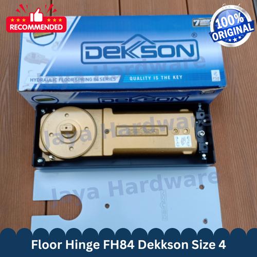 Jual Floor Hinge Dekson FH 84 SSS Size 4 EN 4 Engsel lantai Dekkson BO ...