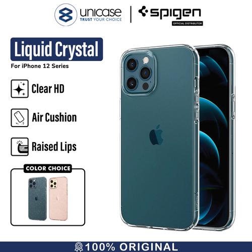 Promo Case iPhone 12 / Pro / Max / Mini Spigen Liquid Crystal Clear ...
