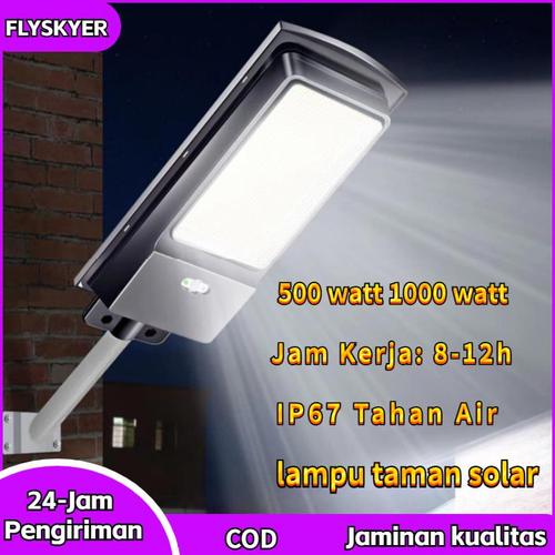 Jual READY STOCK 1000W lampu jalan tenaga matahari Lampu Jalan LAMPU ...