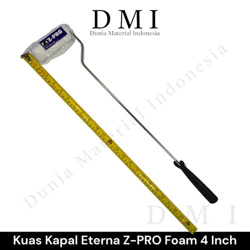 Jual Kuas Kapal Roll Z-PRO Foam 4 Inch | Kuas Rol Cat Tembok GG Panjang ...