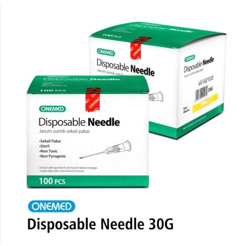Jual Needle Jarum OneMed ukuran 30g x 0.5inch - Kab. Bogor - Hira Alkes ...