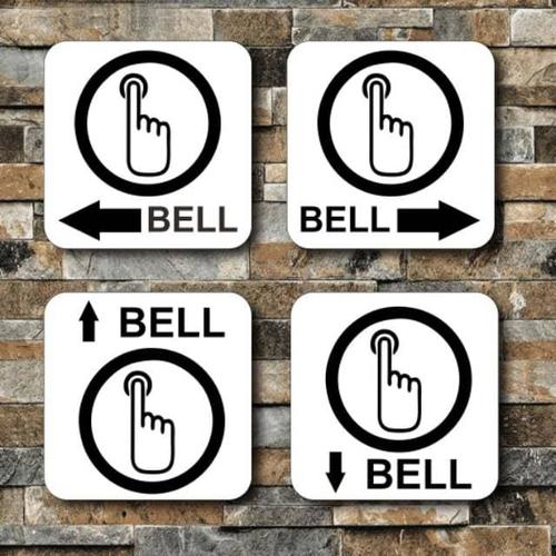 Jual stiker bel rumah bell pencet tekan - Kota Surabaya - Piramida Sign ...