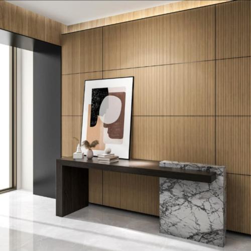 Jual Wall Panel Fluted Panel 3M Polystyrene Moulding Panel Kisi-Kisi ...