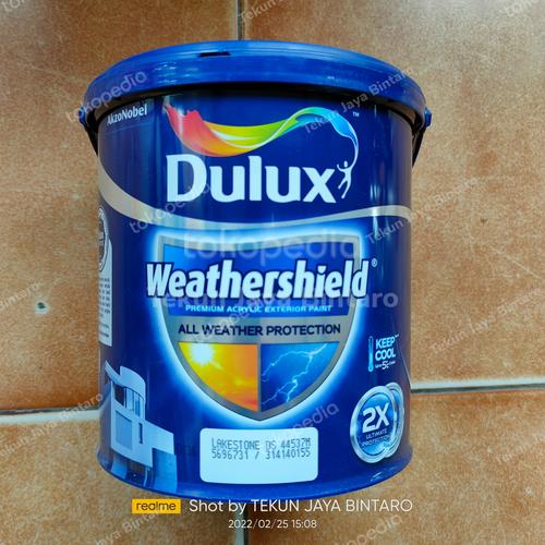 Jual Dulux Weathershield DS Dual Shield Lakestone 44537M 20 Liter Ready ...