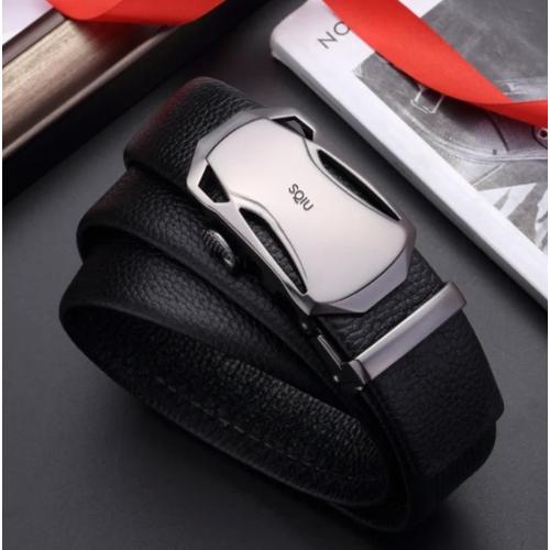 Jual Tali Ikat Pinggang Pria Original SQIU Kulit Asli Luxury Trendy ...