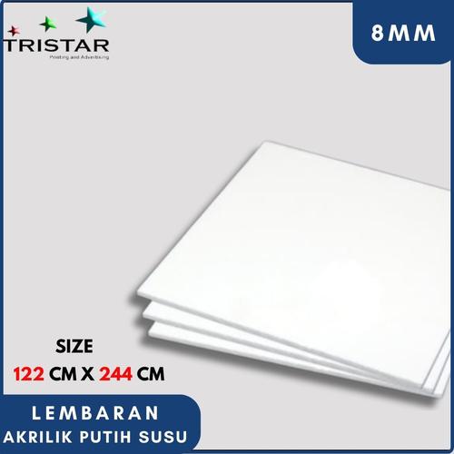 Jual Akrilik Lembaran / Akrilik Sheet Putih Susu Star Royal 8mm ...