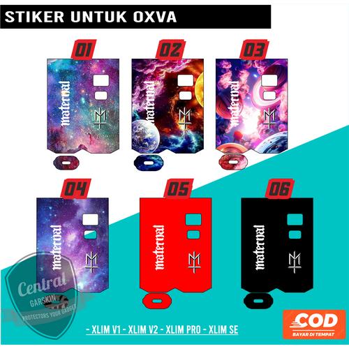 Promo Sticker Garskin Skin OXVA XLIM PRO XLIM 2 SE Boy Edition bisa ...