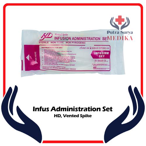 Jual Selang Infus Set Dewasa | Disposable Infusion Set Adult HD - Kota ...