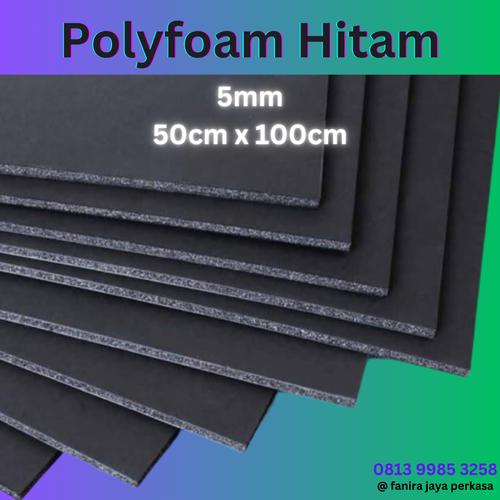 Jual Polyfoam Hitam 5mm ukuran 50cm x 100cm - Jakarta Barat - CV ...