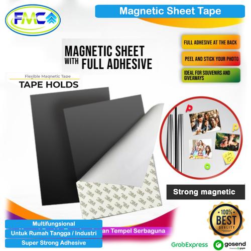 Jual Magnet Lembaran Tape Double Tip Magnetic Tempel Sheet Lembar ...