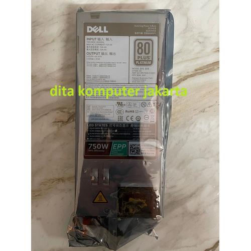 Jual DELL PowerEdge Power Supply 750 Watt 80-PLUS Platinum High ...