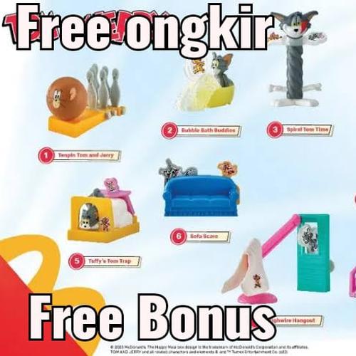 Jual Happy Meal Tom & and Jerry bubble bath sofa fireplace surprise ...