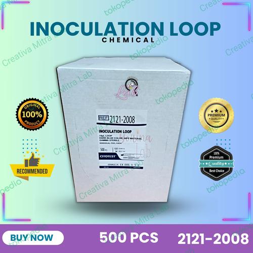 Jual Inoculating Loop 10ul, Blue Color, Hips Material, Sterile, 500 pcs ...