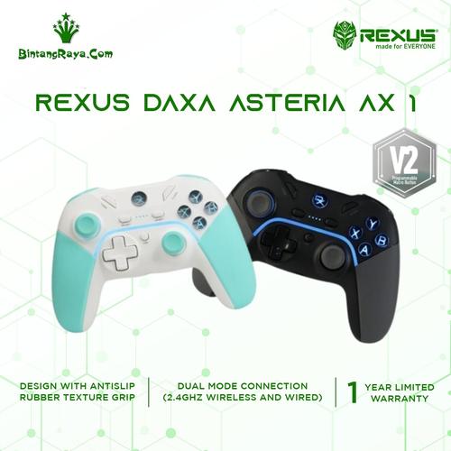 Jual Gamepad Rexus Daxa Asteria AX1 V2 / GEN 2 Wireless Gaming ...