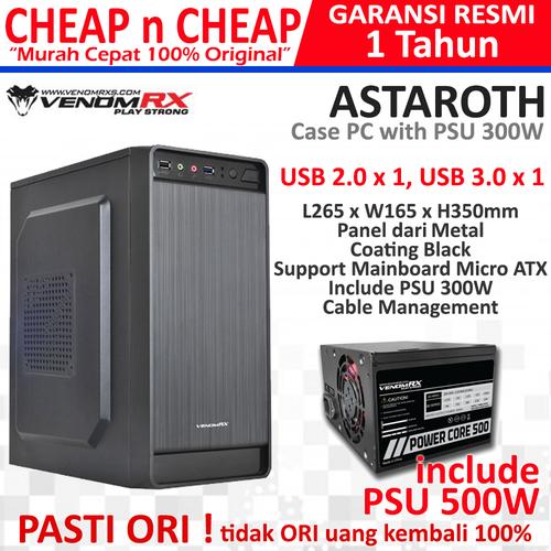Jual VenomRX ASTAROTH PSU 500W Case Casing PC Komputer Venom RX Kingpin - Kota Denpasar - cheap ...