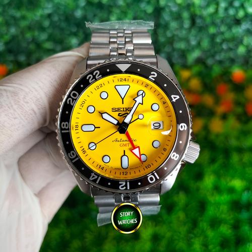 Jual SEIKO USA Exclusive SSK017 SSK017J1 Yellow GMT 5Sports Limited ...