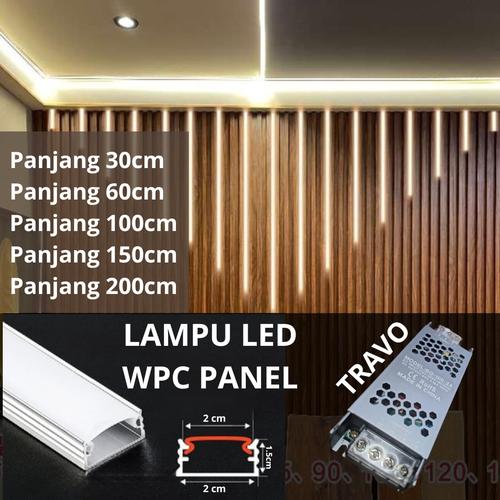 Jual LAMPU LED WPC WALLPANEL / LAMPU LED - Panjang 30cm - Jakarta Barat ...