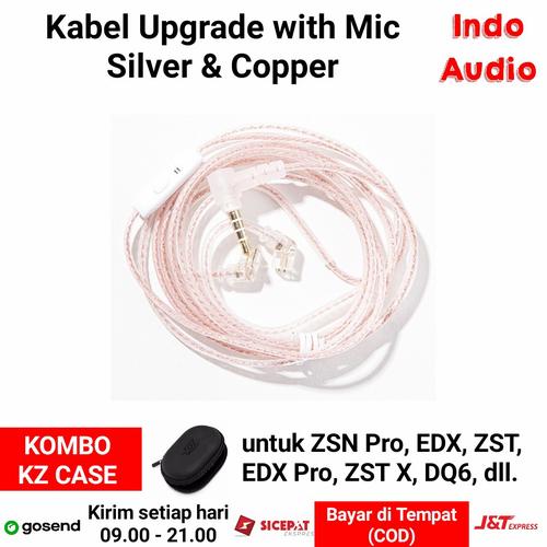 Jual Kabel For KZ Earphone Kabel KZ Upgrade Cable KZ ZSN Pro dll Jcally ...