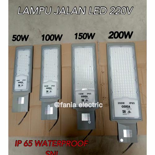 Jual LAMPU JALAN PJU LED 50 100 150 W WATT LAMPU PENERANGAN JALAN PJU ...