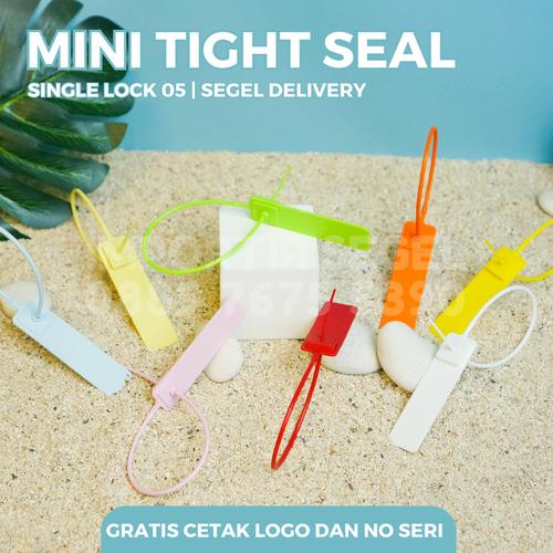 Jual Segel Plastik Custom Segel Logistik Segel Branding - MTS 04, RED ...