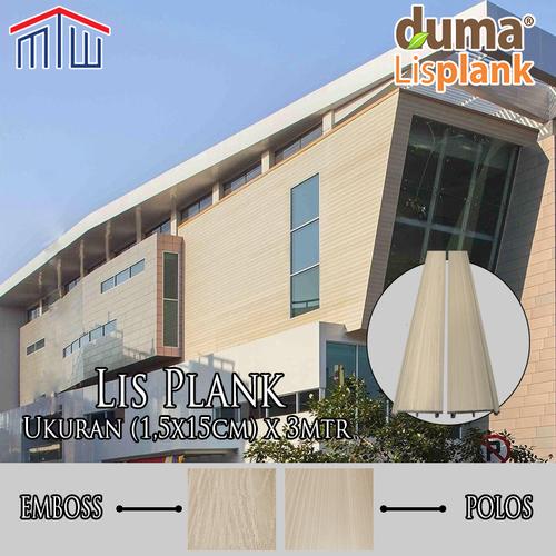 Jual Lis Plank WPC Gedung Outdoor Duma Motif Polos & Emboss dan ...