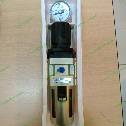 Jual AIR REGULATOR SMC AW30-03BG PORT 3/8 INCH - Jakarta Barat - carel teknik perkasa | Tokopedia