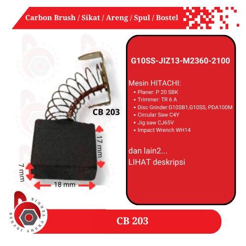 Jual Sepul Areng Carbon Brush CB-203 Router MT362 MT240 MAKTEC - Always ...