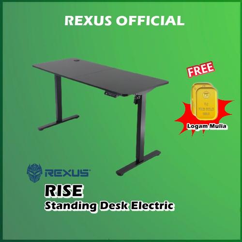 Promo Rexus Rise Standing Desk RXD-146 Electric Gaming Desk Meja ...