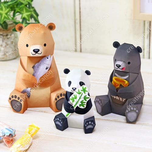 Jual DIY Miniatur Papercraft Kotak Bear Set - Jakarta Timur ...