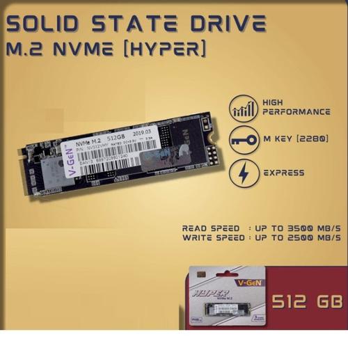 Jual SSD NVME 128GB 512GB M.2 2280 PCIe 3x4 V-Gen Hyper Nvme - NVMe ...