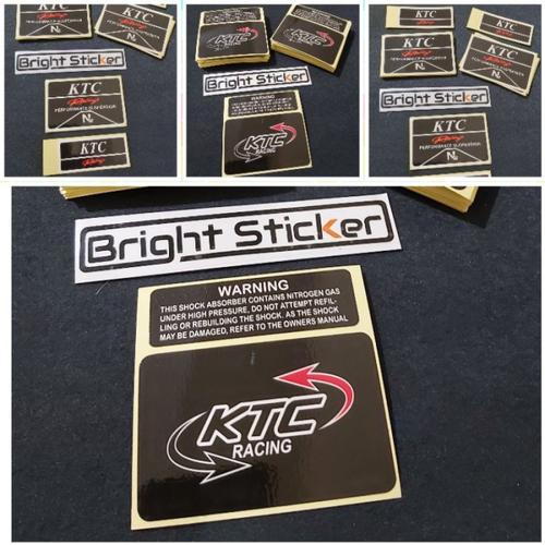 Jual Stiker KTC Racing - Jakarta Pusat - RJ Stiker 20 | Tokopedia